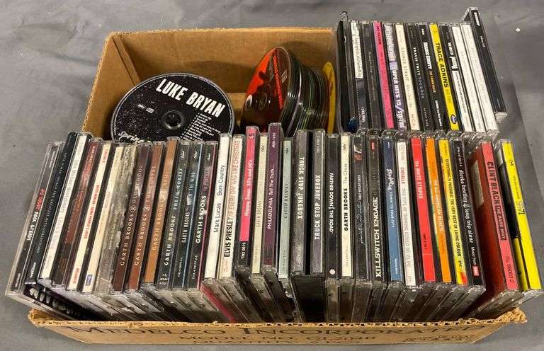 Music CDs Featuring Various Artists and Genres - Metzger Property ...