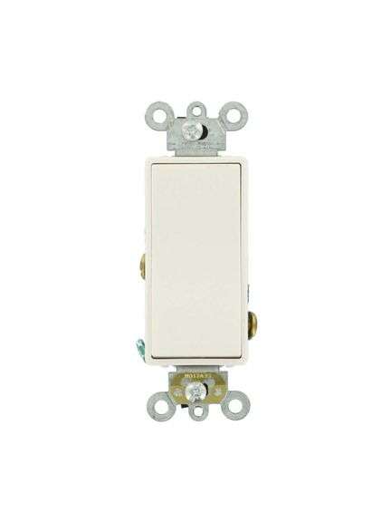 LEVITON - 3 Amp Decora Plus Commercial Grade Low Voltage Single Pole ...
