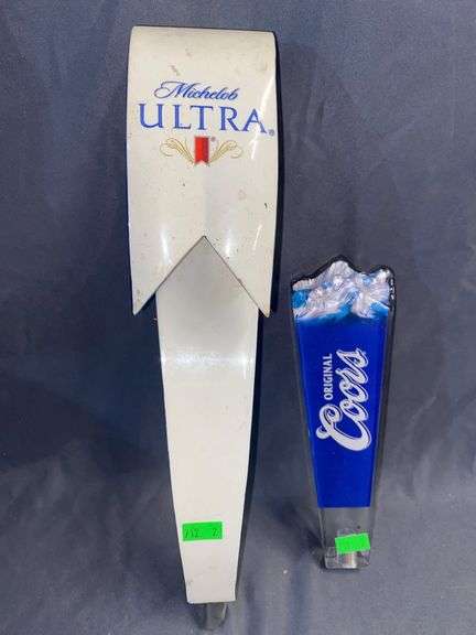 Michelob Ultra and Coors Tap Handles, 13” and 18” - Metzger Property ...