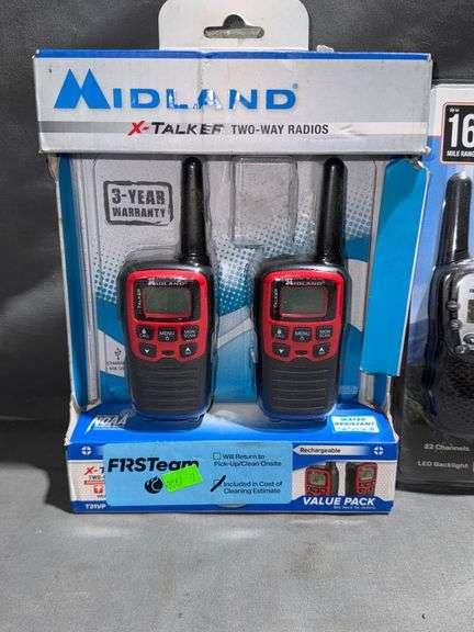 Midland and Blackfin Two-Way Radios, Sets of 2 - Metzger Property ...