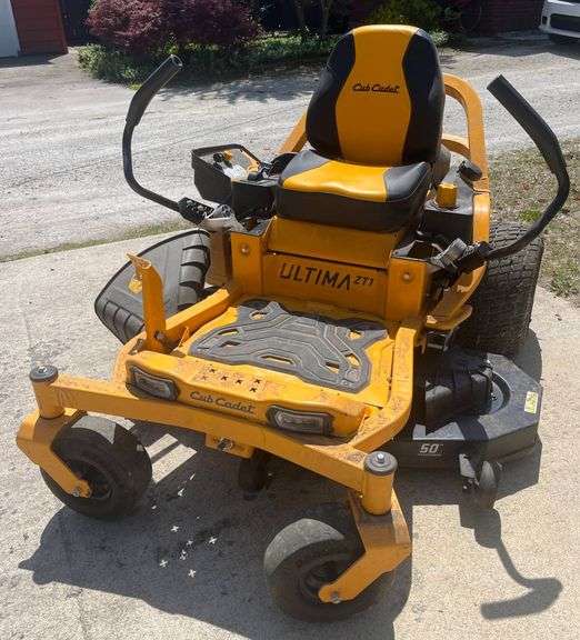 Cub Cadet Ultima ZT1-50 Zero-Turn Mower with Kohler 25 HP Engine ...