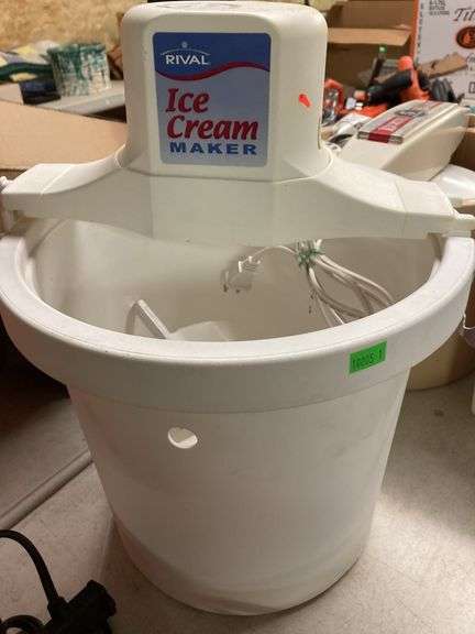 Rival Electric 3gal-Ice Cream Maker - Metzger Property Services, LLC