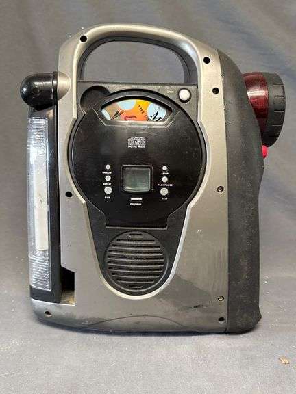 Multi-Function Emergency Radio With Flashlight and CRT Screen - Metzger ...