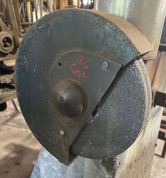 Industrial Grinder with 12-Inch Grinding Wheels - Metzger Property ...