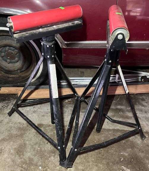 Adjustable Roller Stands with Tripod Support - Metzger Property ...