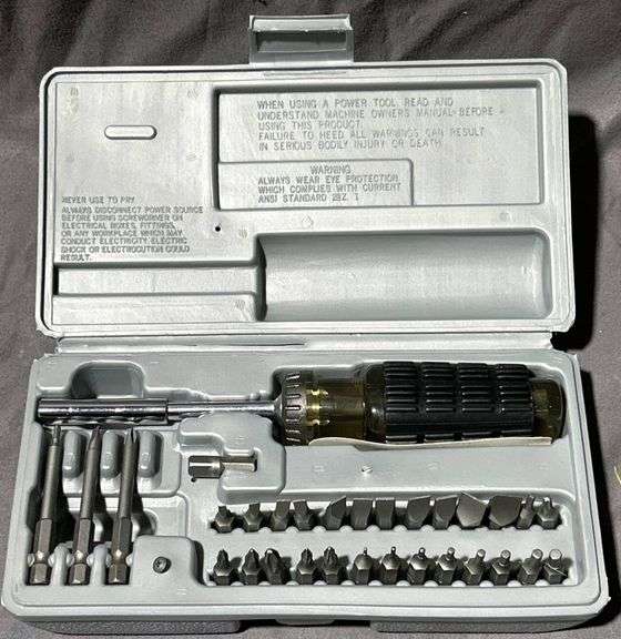 B squire Professional Gunsmith Screwdriver Set in Carrying Case ...