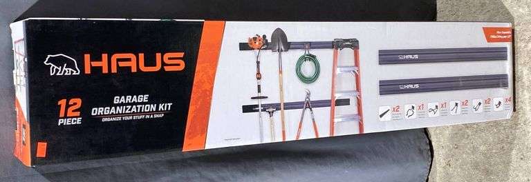 Haus 12-Piece Garage Organization Kit - Metzger Property Services, LLC