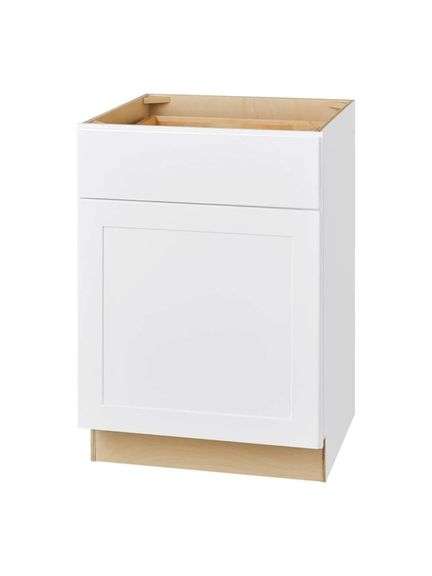 HAMPTON BAY - Avondale 24 in. W x 24 in. D x 34.5 in. H Ready to Assemble Plywood Shaker Base ...