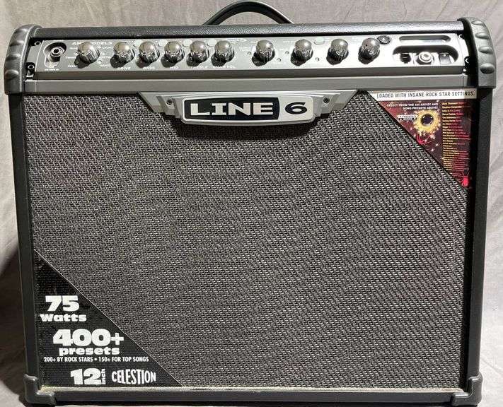 Line 6 Spider III 75-Watt Guitar Amplifier with 12-Inch Celestion ...