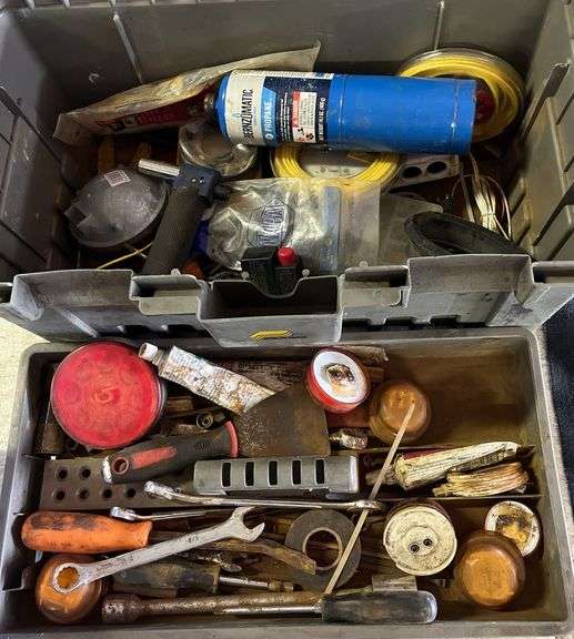 Hand Tool Assortment, Plano Plastic Box - Metzger Property Services, LLC