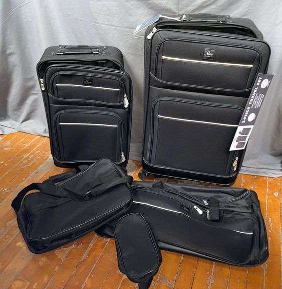 Skyway Tideland 5-Piece Travel Luggage Set, sizes range from 9” to 26 ...