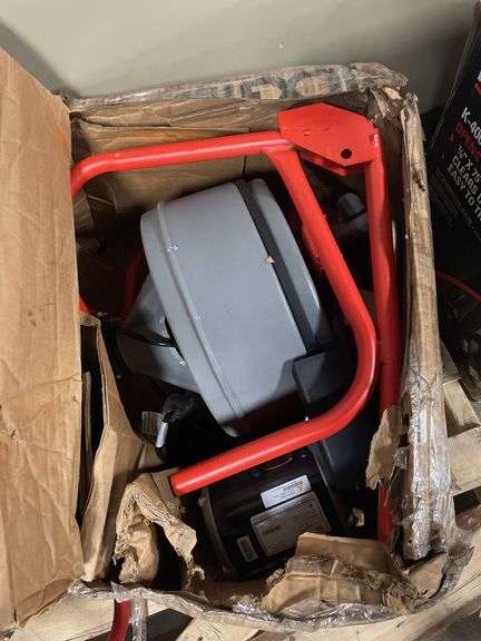RIDGID K-400 Drain Cleaning Snake Auger Machine, C-31 IW 3/8 in. x 50 ...