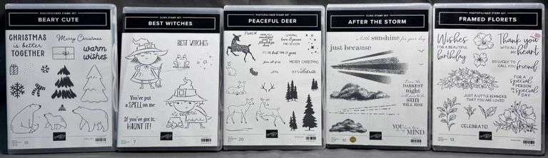 5 Stampin’ Up! Photopolymer and Cling Stamp Sets Featuring Floral ...