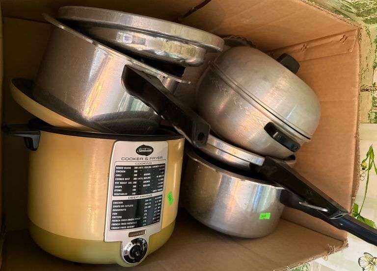 Mirro-Matic Pressure Cookers and Sunbeam Cooker and Fryer - Metzger ...