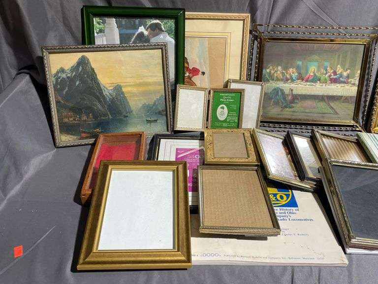 Photograph Frames and Railroad-Themed Booklet - Metzger Property ...