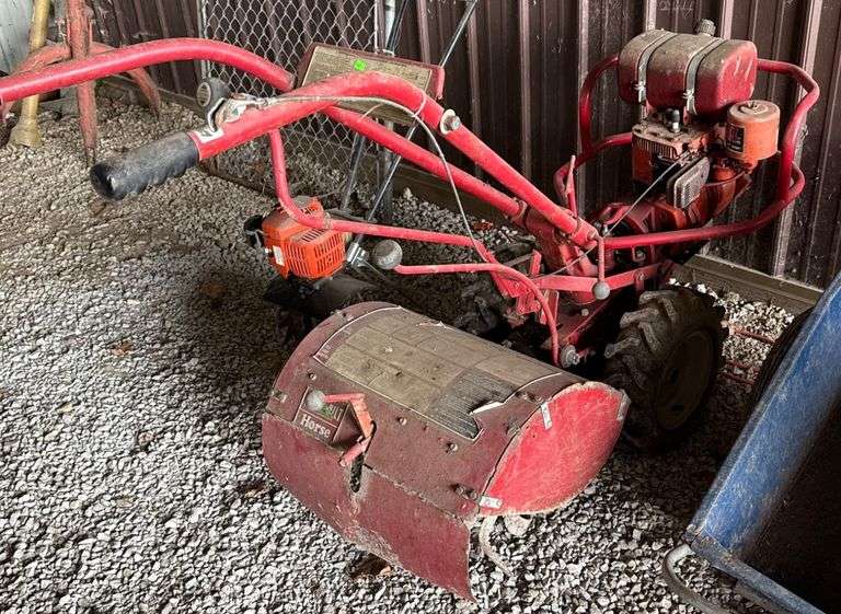Troy Bilt Horse Rear Tine Rototiller With Tecumseh Xl Cast Iron Engine