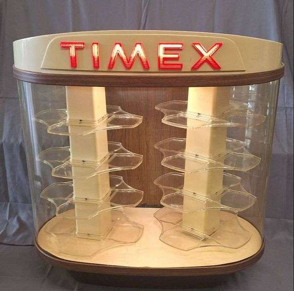 Timex Illuminated Rotating Display Case with Acrylic Shelves - Metzger ...