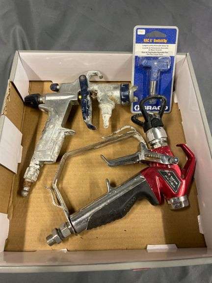Graco RAC X SwitchTip and Two Spray Guns - Metzger Property Services, LLC