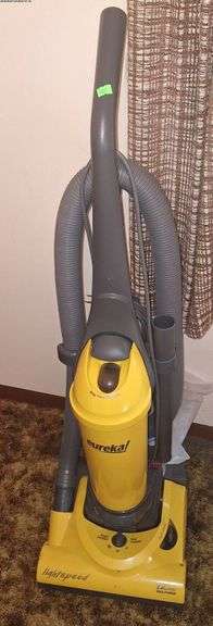 Eureka Bagless Upright Vacuum Cleaner, Yellow - Metzger Property ...