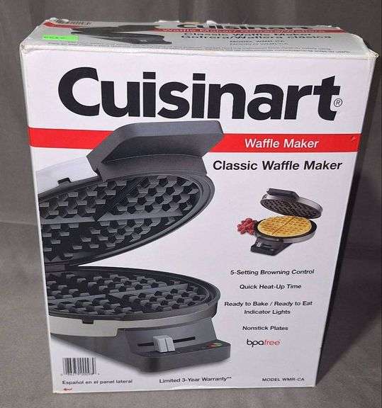 Cuisinart Waffle Maker, Classic Model with Nonstick Plates - Metzger ...