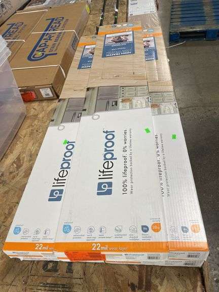 Lifeproof Vesinet Oak 22 mil x 8.7 in. W x 48 in. L Click Lock ...