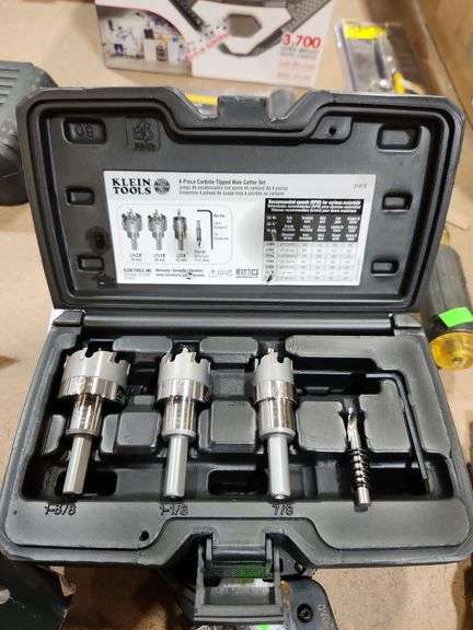 Klein Tools 4-Piece Carbide Tipped Hole Cutter Set - Metzger Property Services, LLC