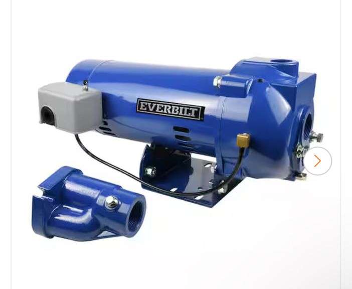 Everbilt 1 HP Convertible Jet Pump - Metzger Property Services, LLC