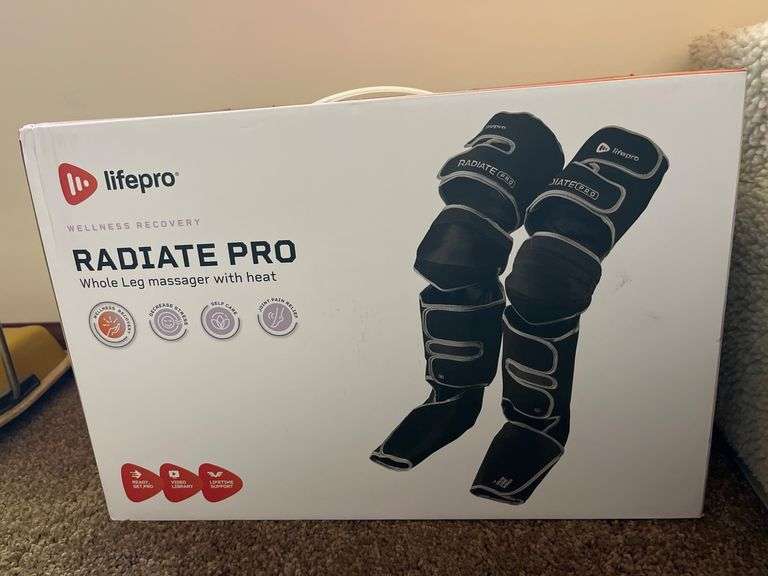 LifePro Radiate Pro Whole-Leg Massager with Heat - Metzger Property ...