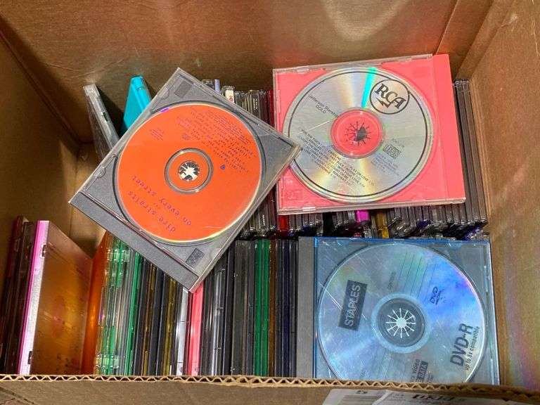 CDs and DVD-Rs With Clear Cases and Labeled Discs - Metzger Property ...