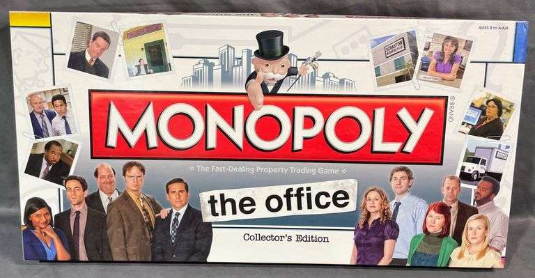 Three Board Games: Monopoly The Office Edition, Monopoly City, and ...