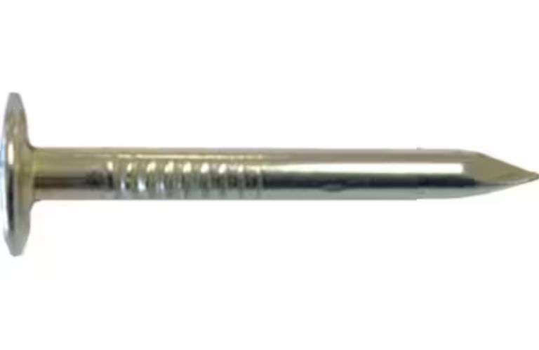 1-1/2 in. Electro Galvanized Roofing Nail 30 lbs. Bucket - Metzger ...