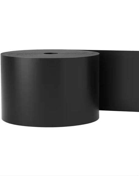 VEVOR Plastic Landscape Edging 10 in. x 80 ft. Recycled HDPE Coiled ...