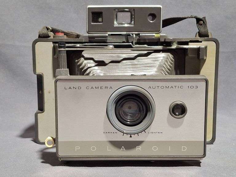 Polaroid Land Camera Automatic 103 with Case and Strap - Metzger ...