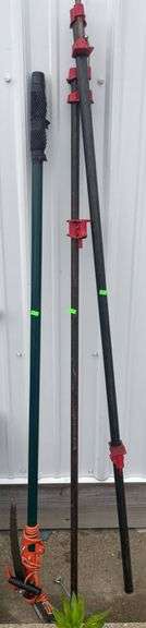 Farm and Garden Tools with Level, T-Post Puller, Pruning Saw, and ...