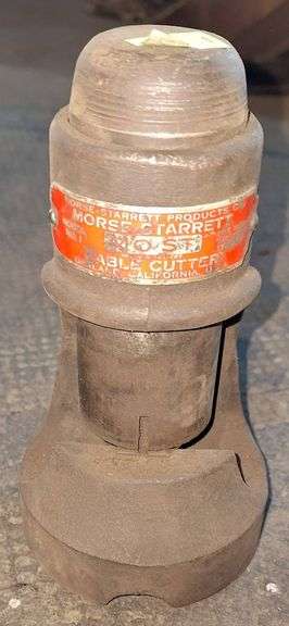 Morse-Starrett Products Cable Cutter - Metzger Property Services, LLC
