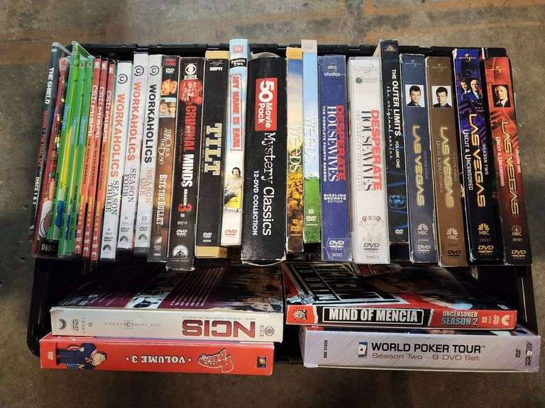 DVDs Including TV Show Seasons and Movies - Metzger Property Services, LLC