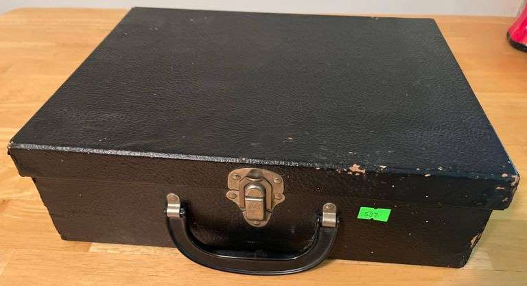 Sewing Patterns in Black Carrying Case with Advertising Display ...