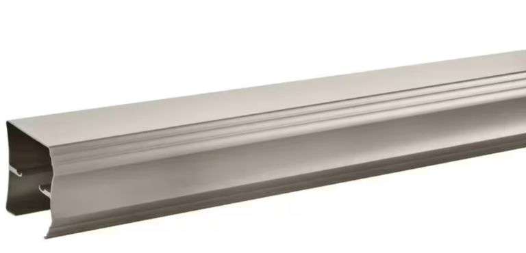 Delta 48-60 in. W Traditional Semi-Frameless Sliding Shower Door Track ...