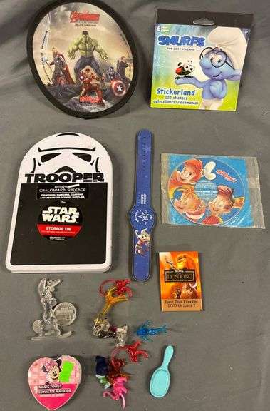 Various Pop Culture-Inspired Toys, Trinkets, and Memorabilia - Metzger ...