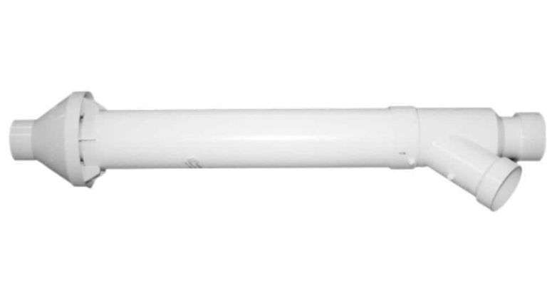 3 in. PVC Horizontal or Vertical Concentric Vent Termination Kit for ...