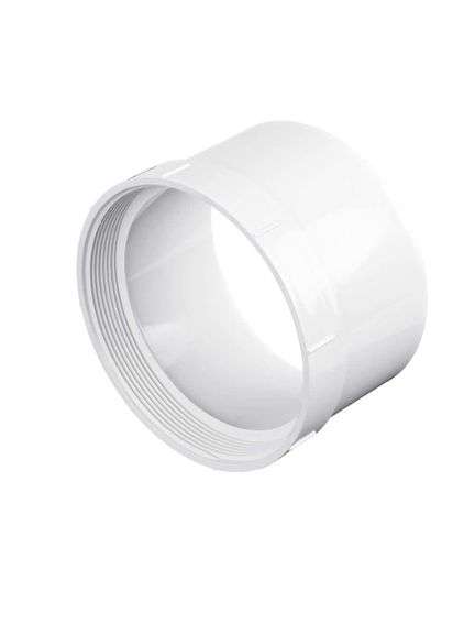 NDS - PVC S&D Female Cleanout Adapter, 6 in. Hub X FPT - Metzger ...