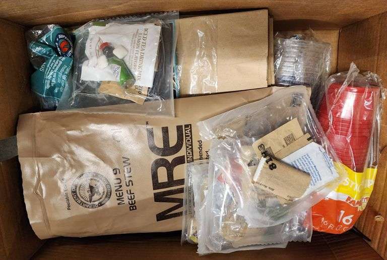 MREs, Disposable Tableware and Miscellaneous Food Items - Metzger ...
