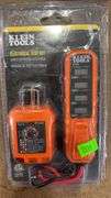 Klein Tools Electrical Test Kit with Voltage and Receptacle Tester ...