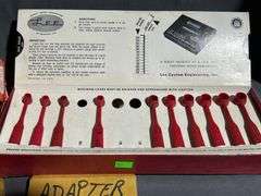 Ammunition Reloading Tools and Components Lot, Including Adapters, Dies ...