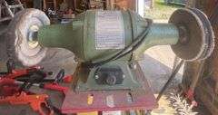 Central Machinery 8-Inch Grinder/Buffer With Stand - Metzger Property ...
