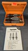 Lyman Reloading Die Set with Orange Storage Box and Instructions ...