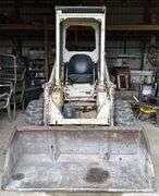 Melroe Bobcat 600 Skid-Steer Loader, Gas, With 61” Bucket and 37.5 ...