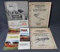 28 Agricultural Machinery Manuals and Brochures Inc. New Holland, Smoker & Gehl - Metzger ...
