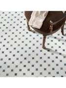 MSI - Azula Floret 12 in. x 12 in. x 0.38 in. Polished Marble Mesh ...