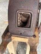 Improved Iron and Wood Corn Sheller, 29x19x41 Inches - Metzger Property ...